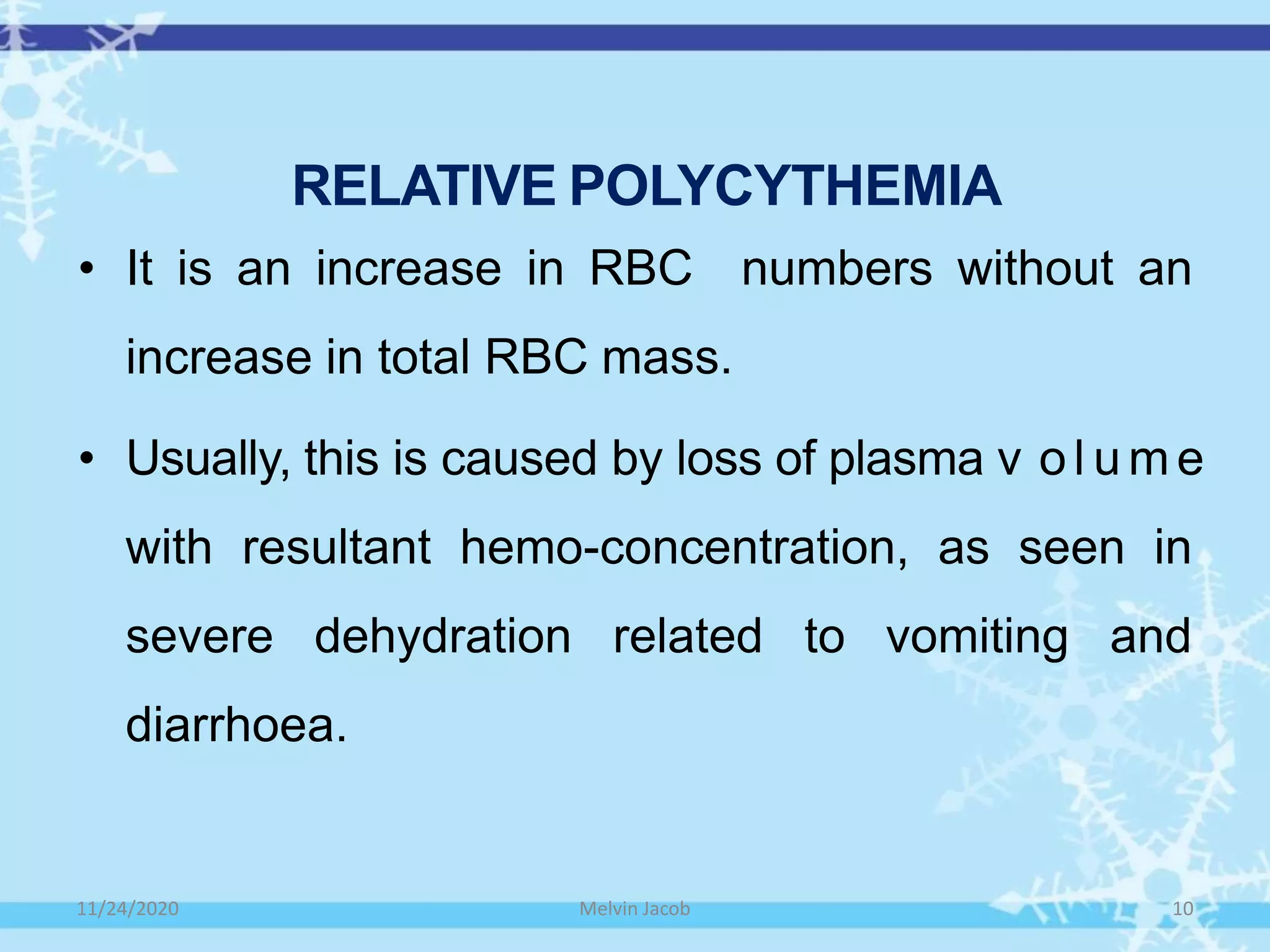 Polycythemia | PPTX