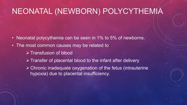 Polycythemia | PPTX