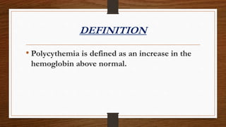 Polycythemia | PPTX
