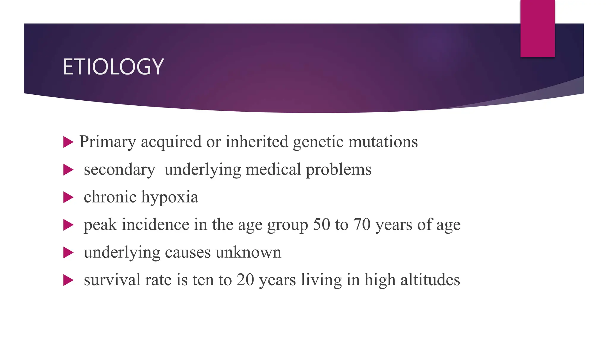 polycythemia. presentation for semcurriculum | PPTX