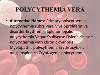 Polycythemia iquin | PPTX
