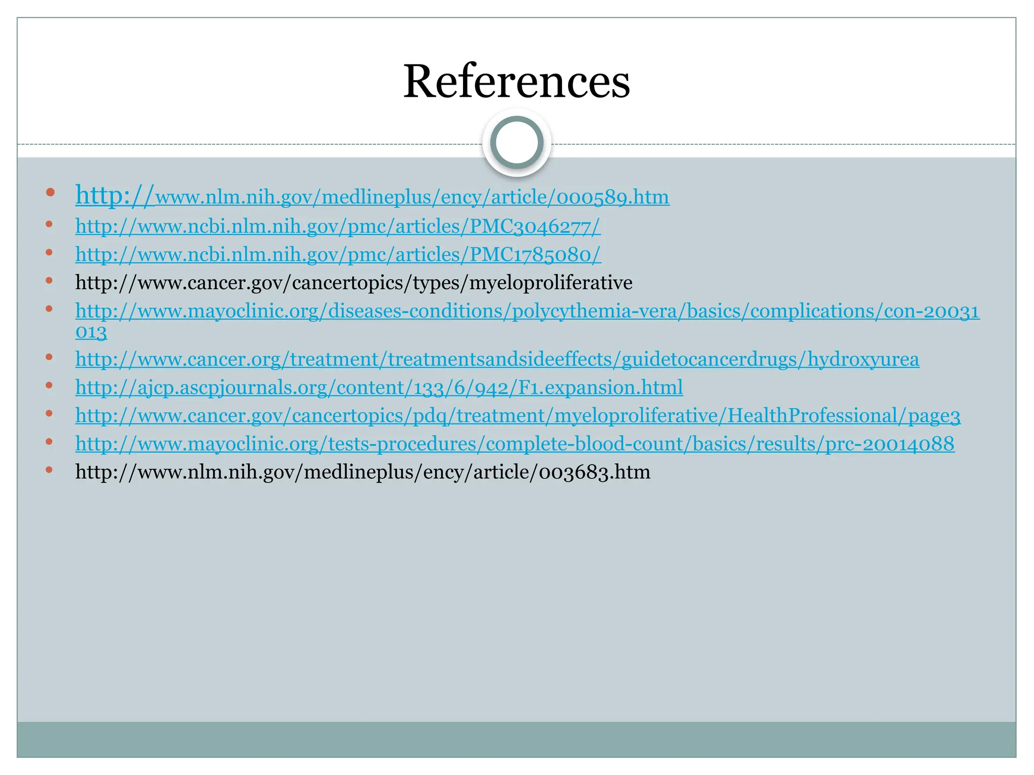Polycythemia vera slide presentation patho | PPTX