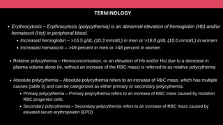 Approach to Polycythemia / Erythrocytosis in Adults | PDF