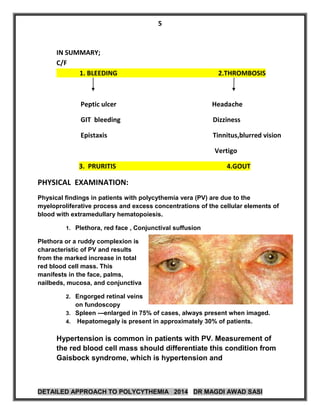Polycythemia by dr magdi sasi 2014 | PDF