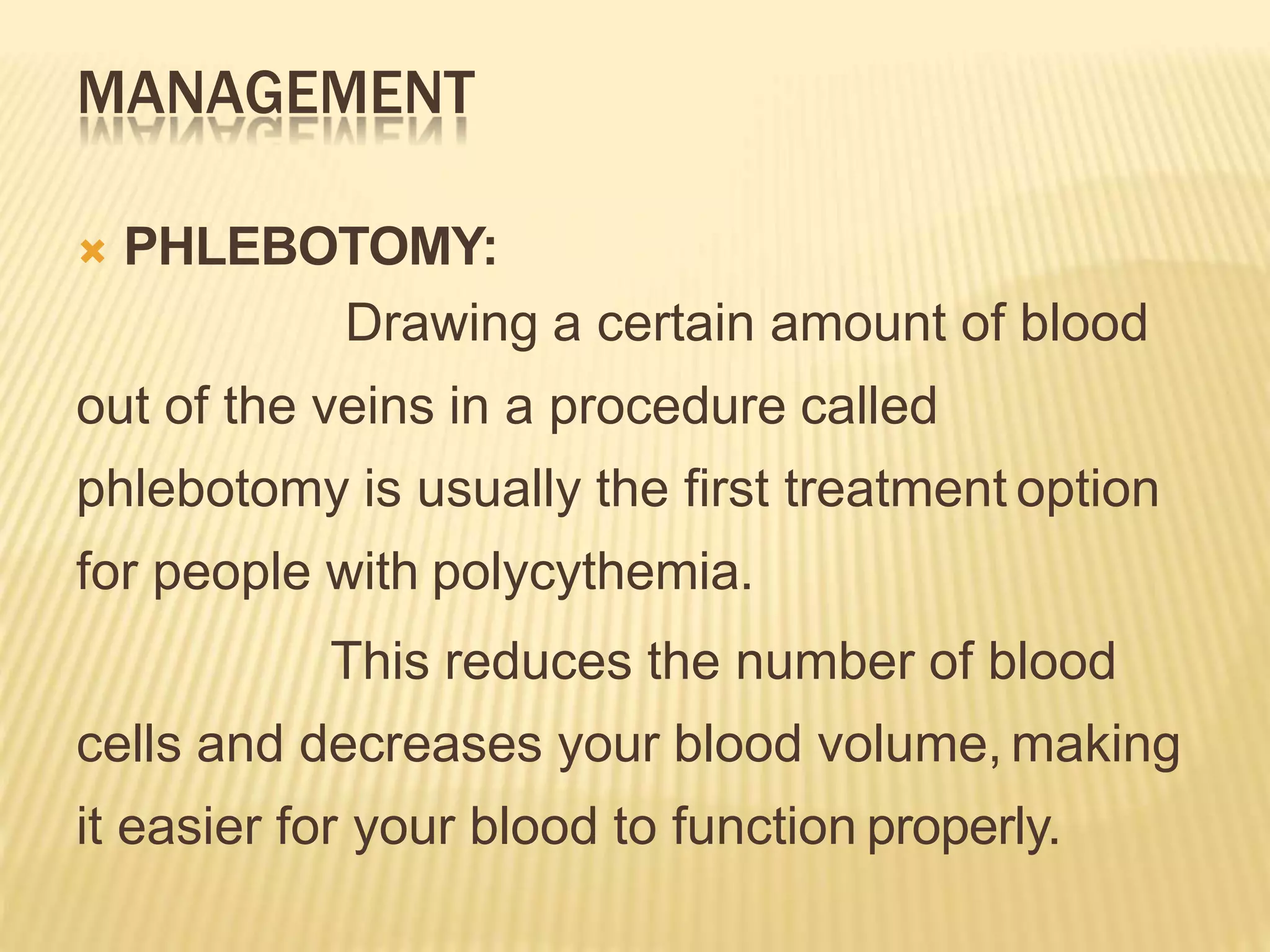 Polycythemia slide | PPTX