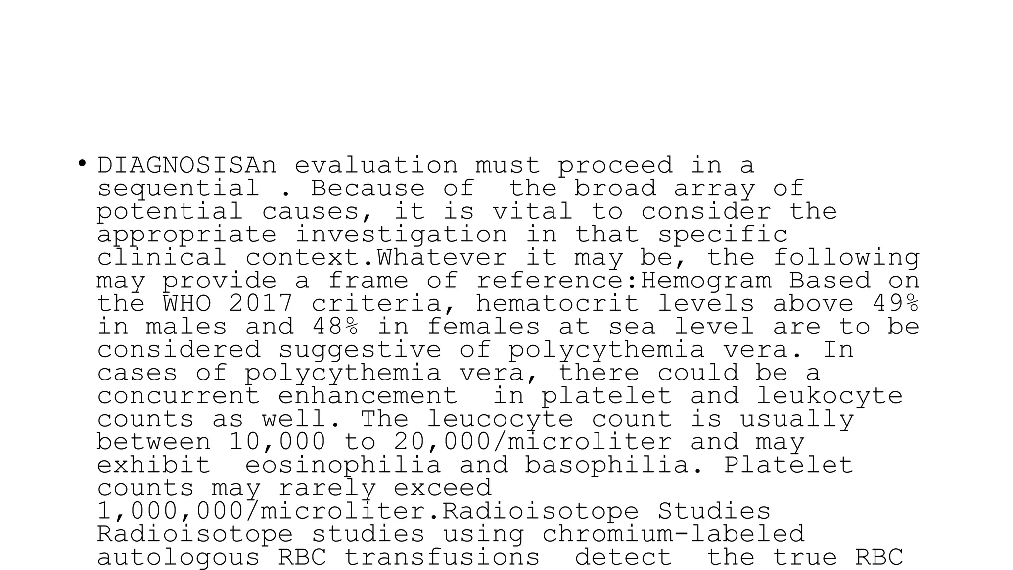 Polycythemia vera_causes_disorders_treatment.pptx