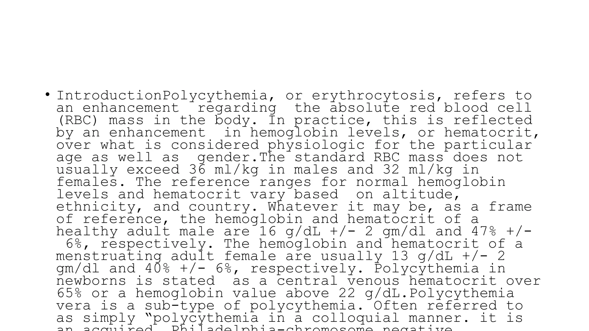 Polycythemia vera_causes_disorders_treatment.pptx