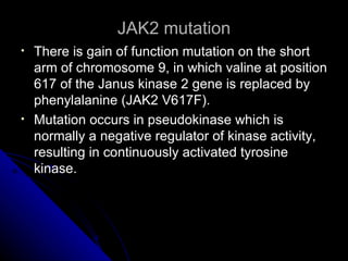 Polycythemia vera jak2 | PPT