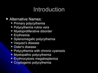 Polycythemia vera jak2 | PPT