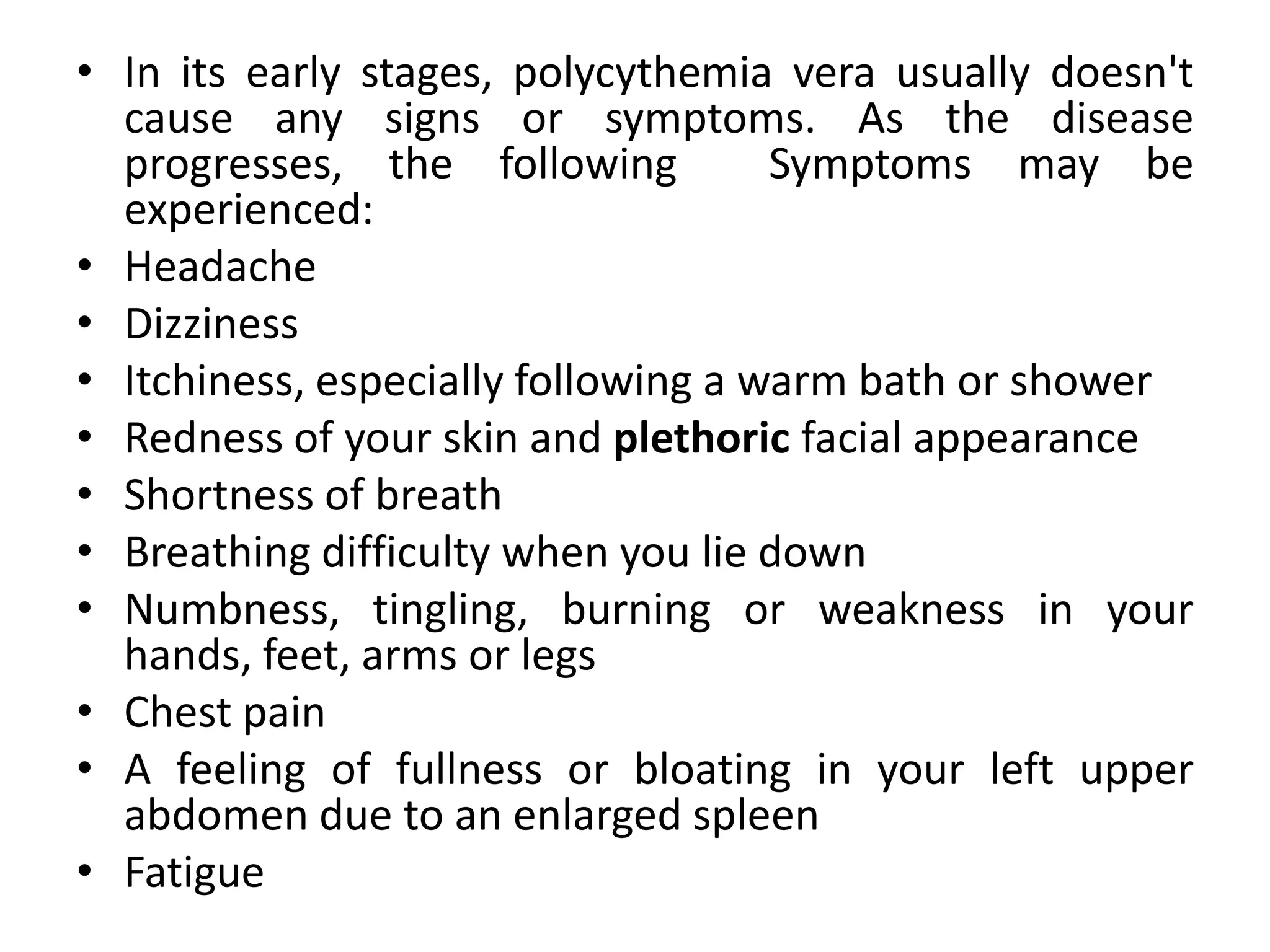 Polycythemia vera rumana | PPTX
