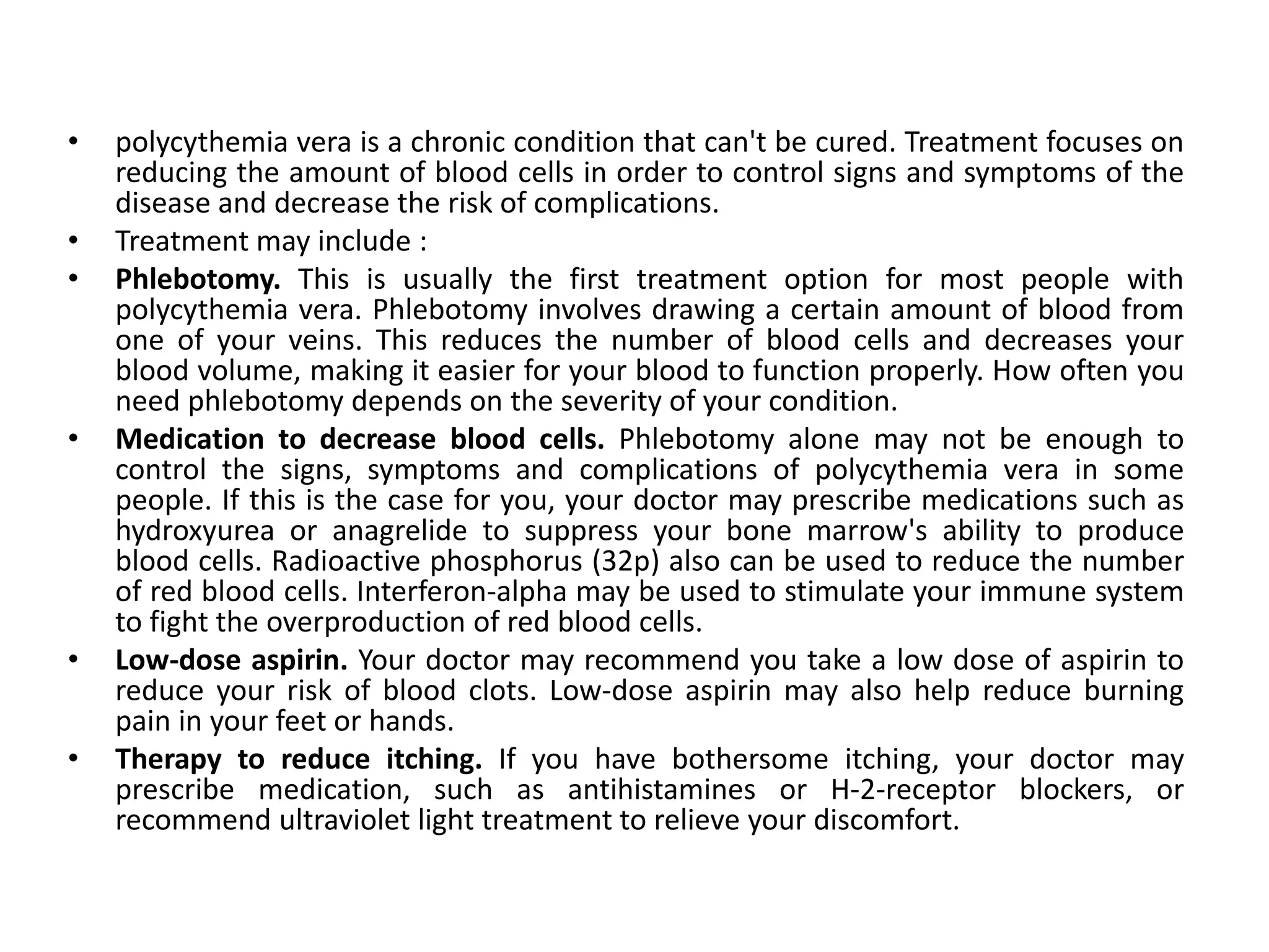 Polycythemia vera rumana | PPTX