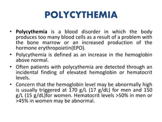 Polycythemia vera rumana | PPTX