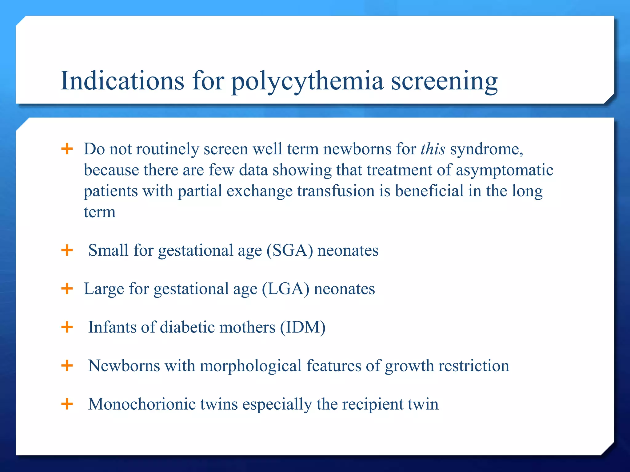Polycythemia | PPTX