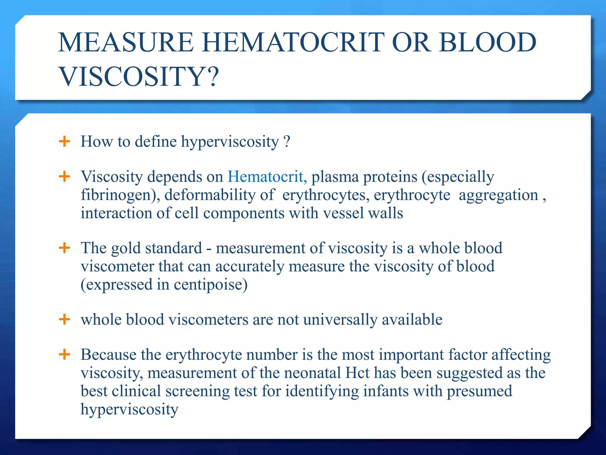 Polycythemia | PPTX