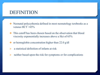 Polycythemia | PPTX