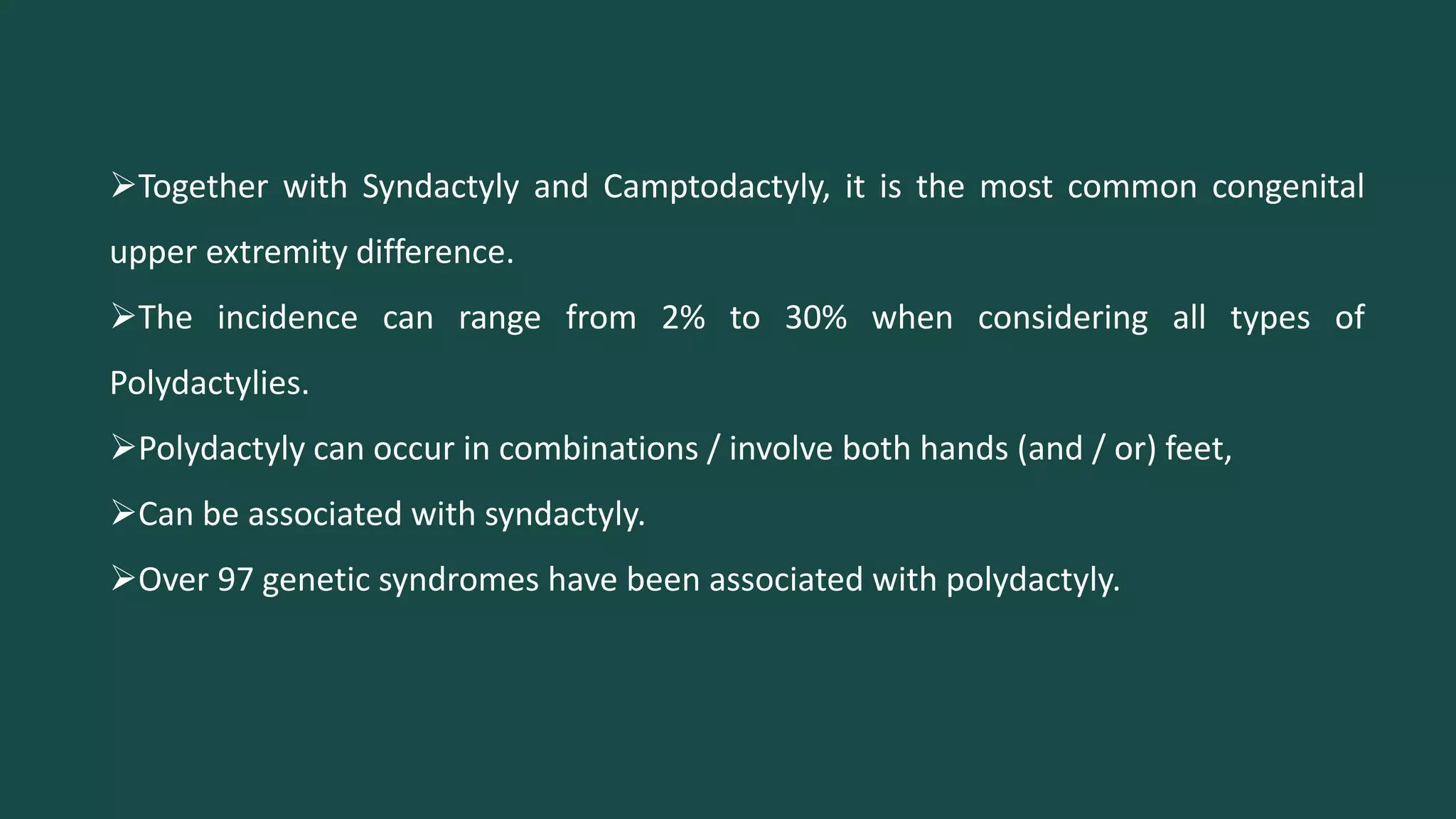 Polydactyly | PPTX