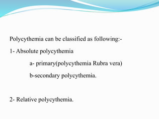 Polydythemia | PPT