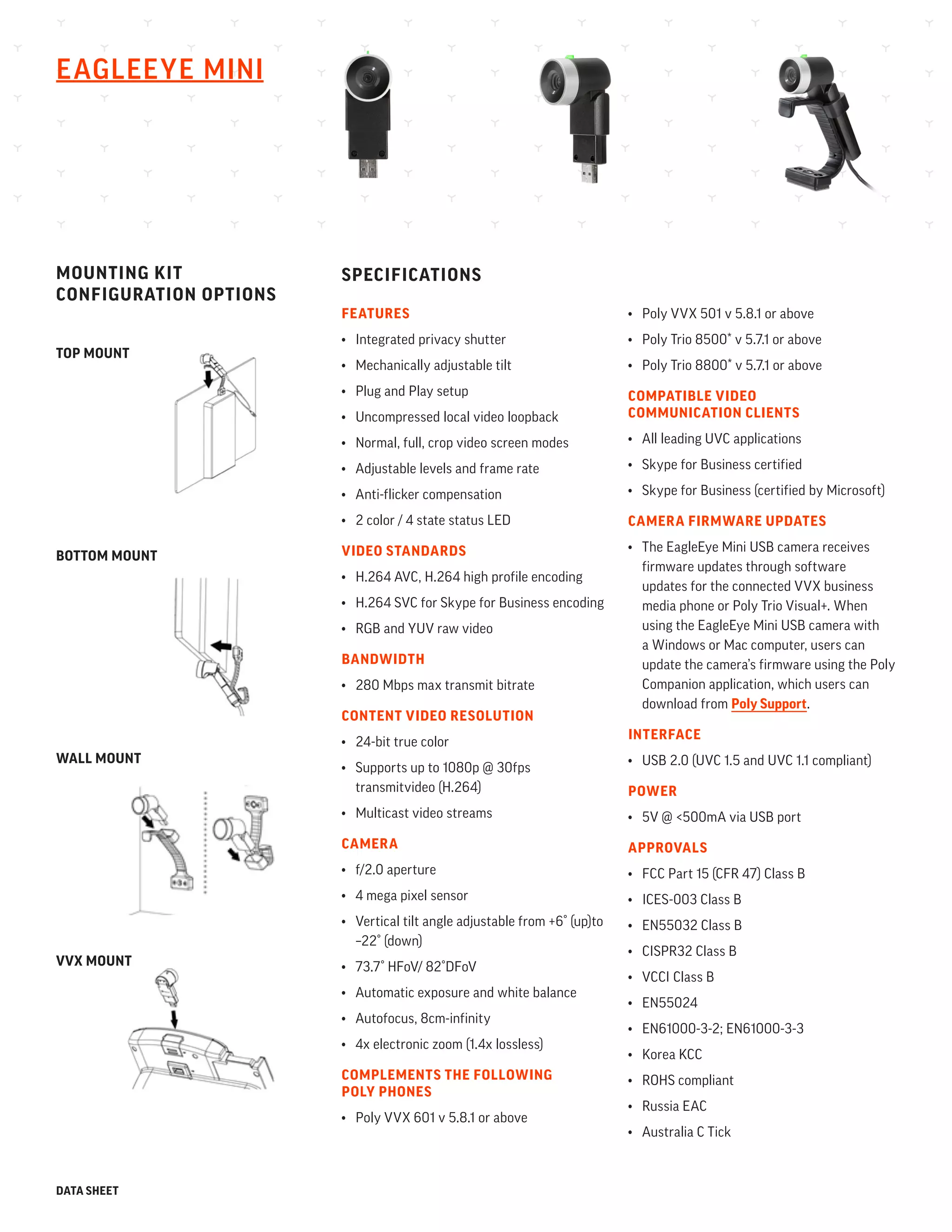 Poly Eagle eye Mini | PDF