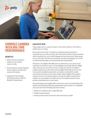 Poly Eagle eye Mini | PDF