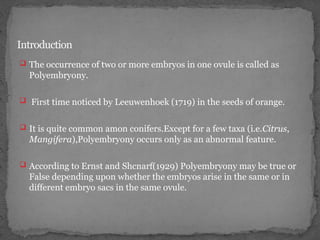 Polyembryony- its Types and Practical importance.pptx
