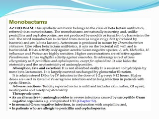 Polyenes & polypeptides antibiotics | PPTX