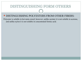 Polyester | PPT