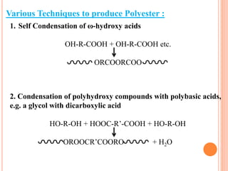 Polyester - A Speciality Polymer | PPTX