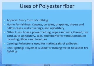 Polyester Fiber & its all about information.pptx