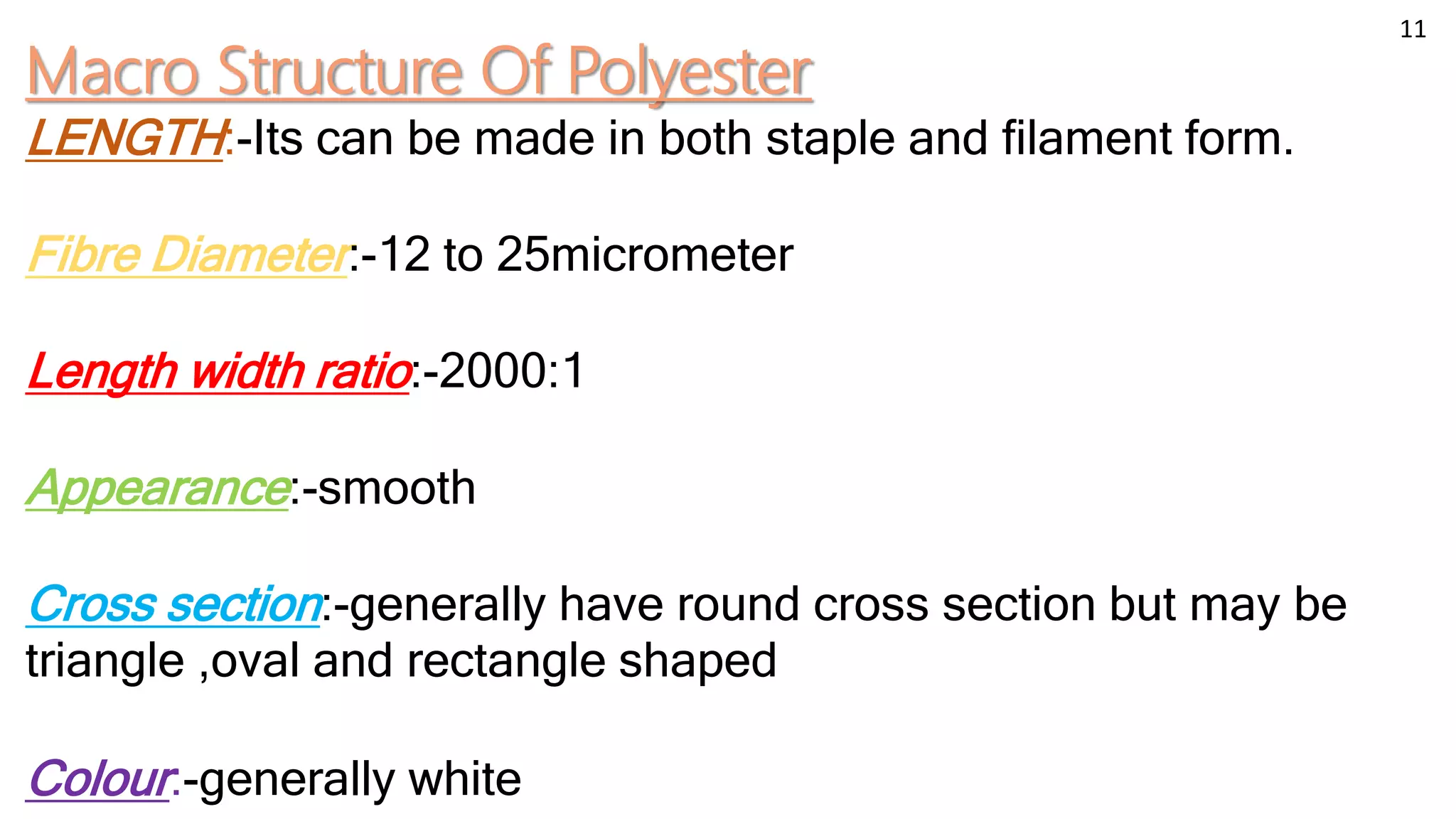 Polyester(man made fibres) | PPTX