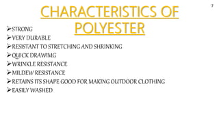 Polyester(man made fibres) | PPTX