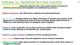 Polyester(man made fibres) | PPTX
