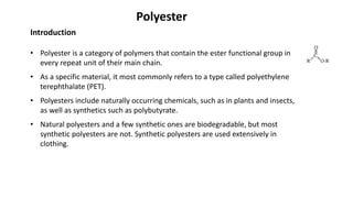 Polyester Manufacturing and Polystyrene.pptx