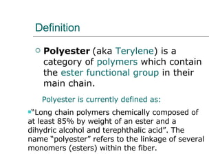 Polyester Presentation | PPT
