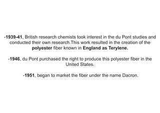 Polyester presentation | PDF