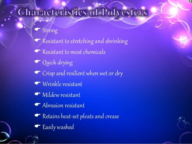 Polyester & uses of polyester