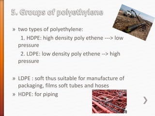 Polyethene | PPTX