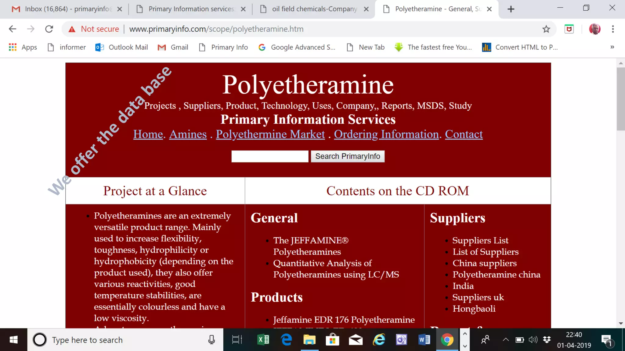 Polyether amine | PDF
