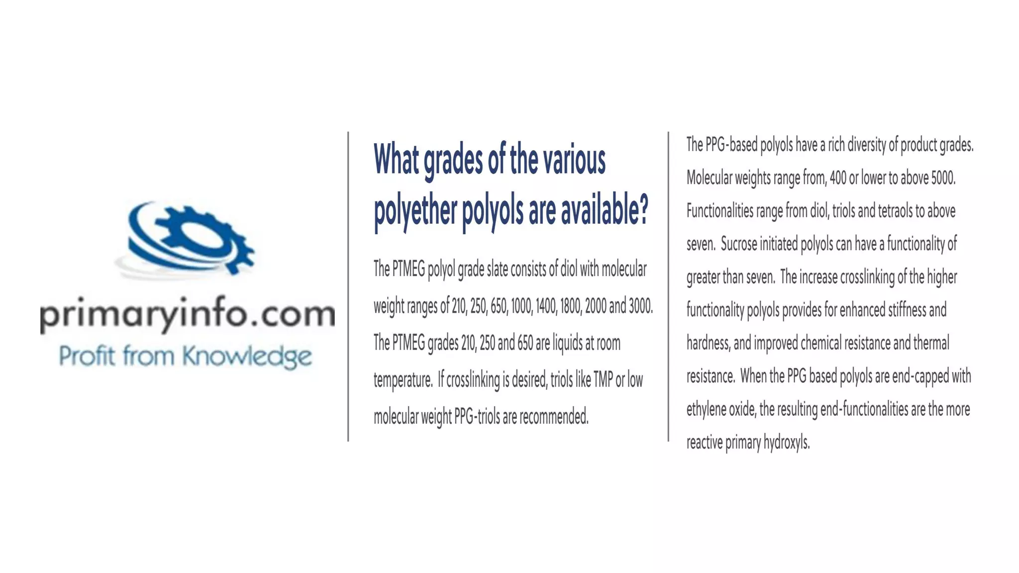 Polyether polyols | PDF