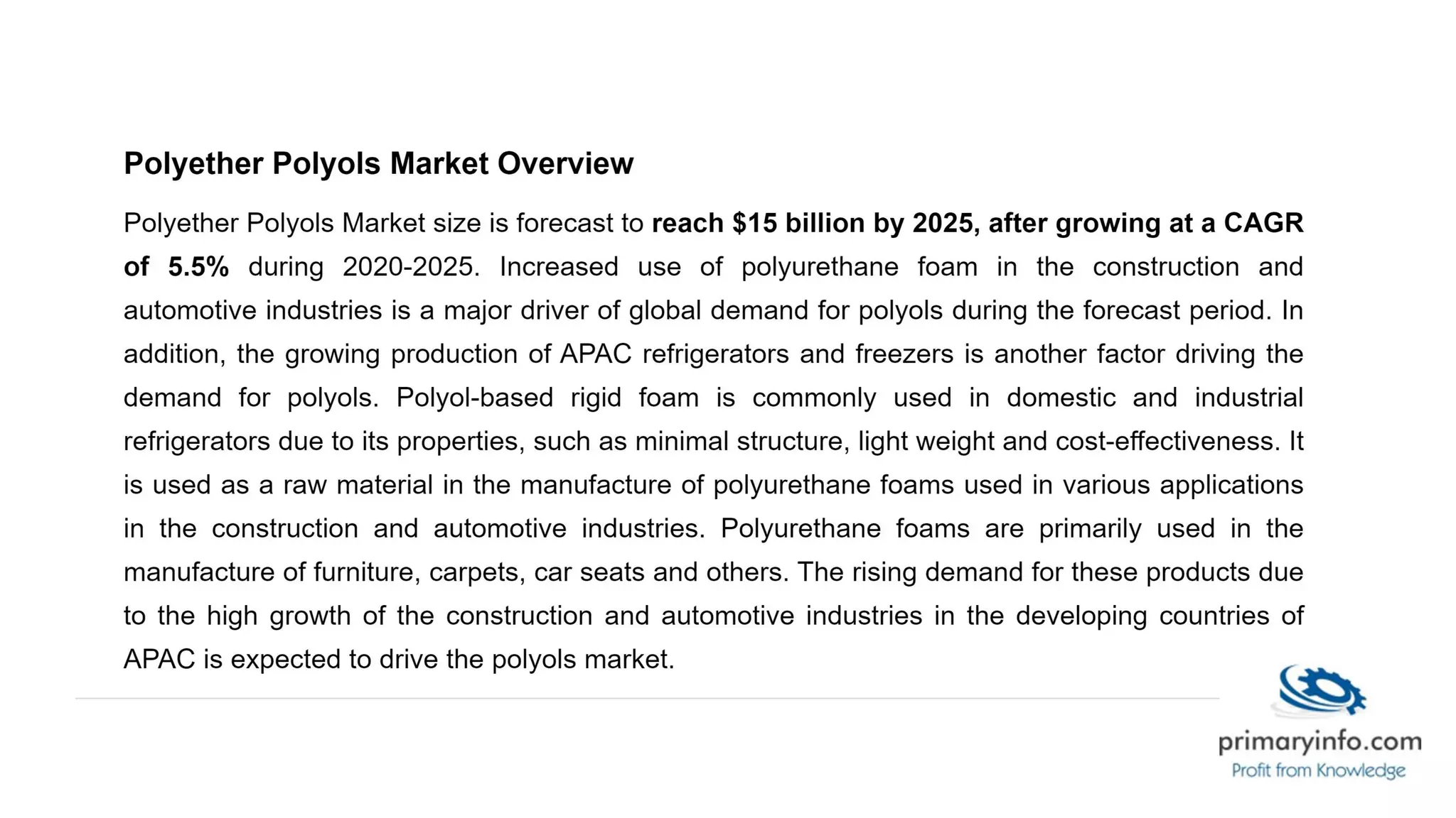 Polyether polyols | PDF | Commodities | Economy
