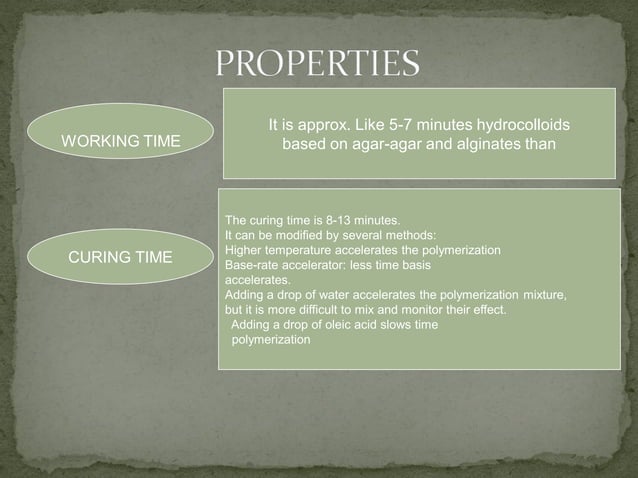 Polyethers and polysulfides | PDF | Dental Health | Diseases and Conditions