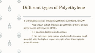 Polyethylene | PPTX