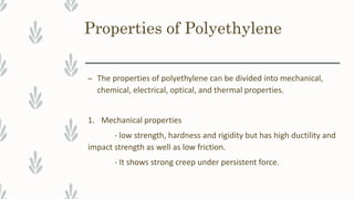 Polyethylene | PPTX