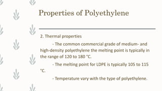 Polyethylene | PPTX