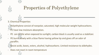 Polyethylene | PPT | Free Download
