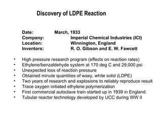 Polyethylene-Synthesis Examples Properties.ppt