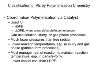 Polyethylene-Synthesis Examples Properties.ppt