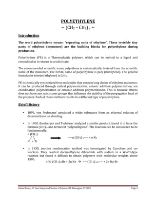 Polyethylene (PE) | PDF