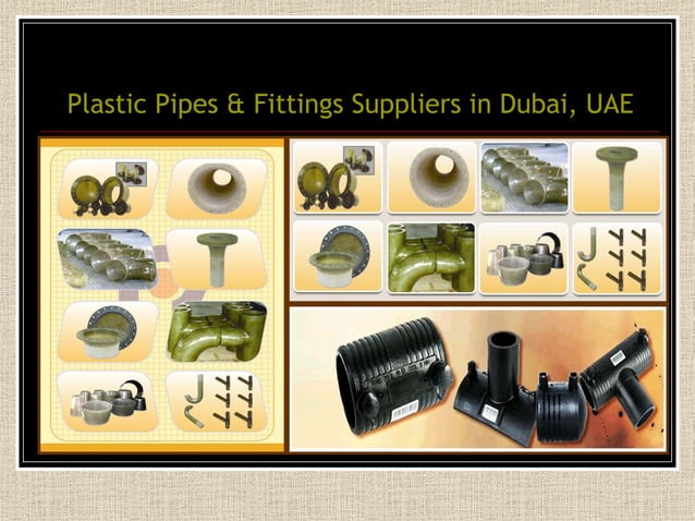 Plastic Pipes & Fittings Supplier, HDPE Pipe & Fittings, PVC Pipes ...