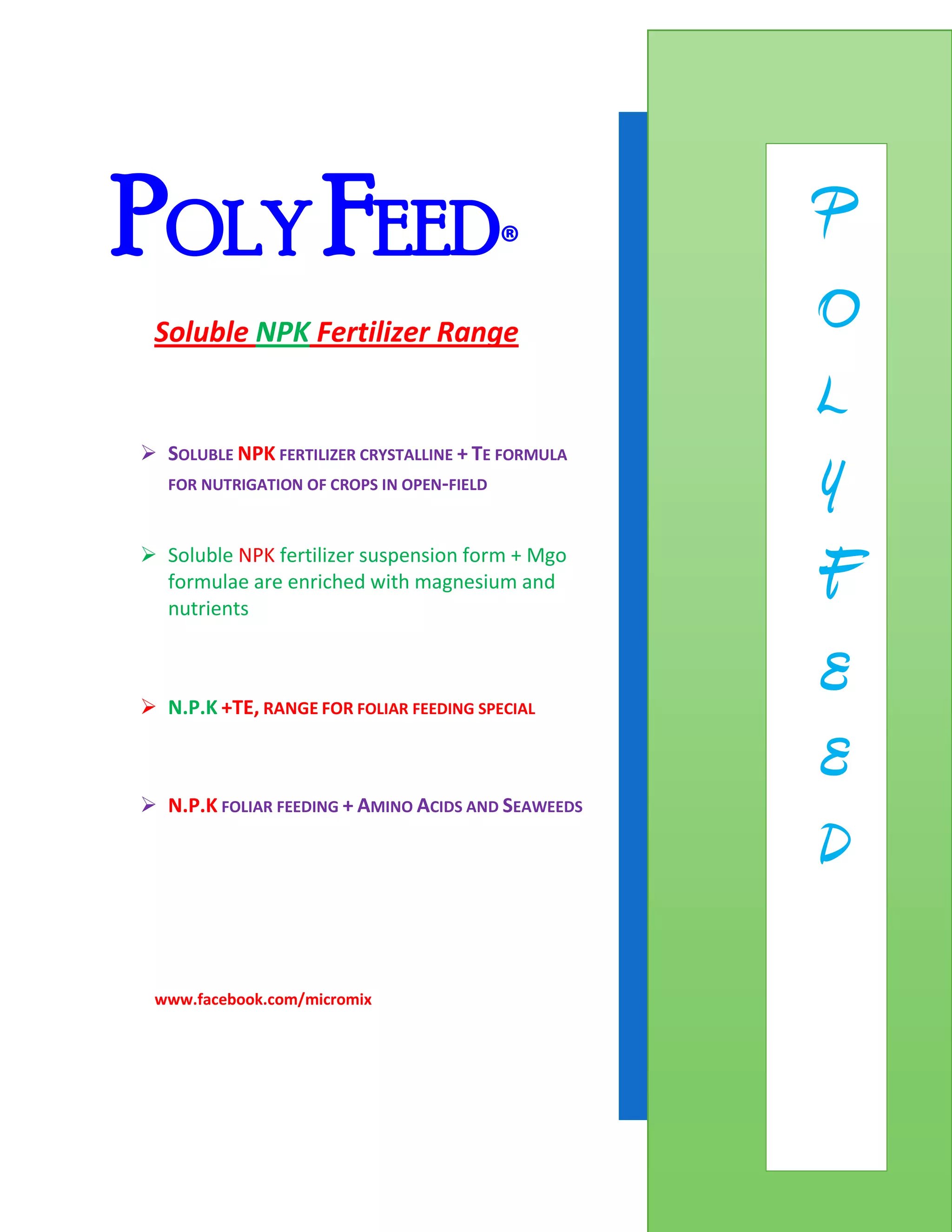 Poly feed presentation | DOCX