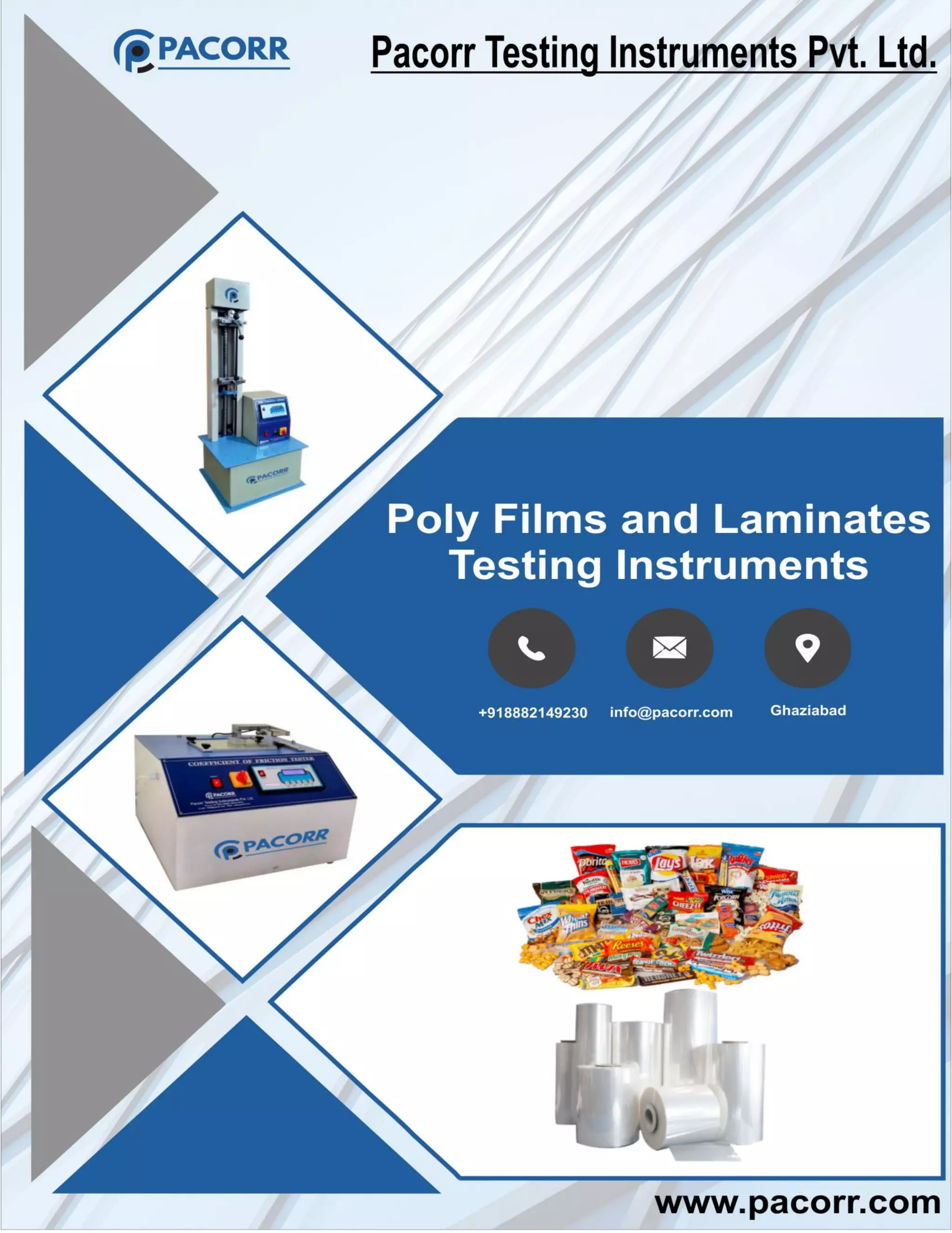 Polyfilms and laminates testing instruments | PDF